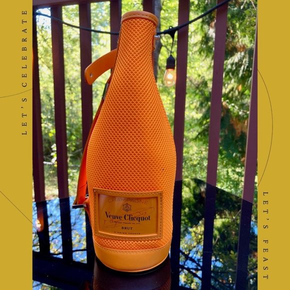 Dining | Veuve Clicquot Orange Champagne Ice Jacket Bottle Holder ...